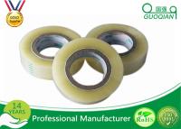 China Single Sided Transparent BOPP Packing Tape / Masking Tape Tensile Strength SGS ROHS for sale