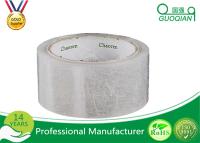 China Hot Melt White Transparent BOPP Packing Tape 1-100MM Width Free Sample for sale