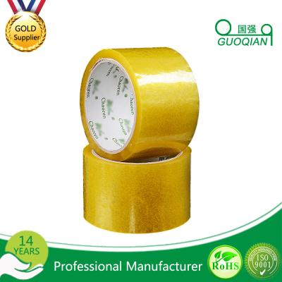 China Carton Adhesive Transparent BOPP Packing Tape Customized 48mmx66mm Width for sale
