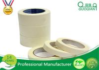 China Silent Colored Masking Tape , High Temp Masking Tape Painting White Color for sale