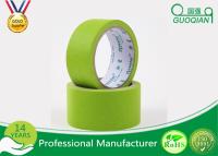 China High Temperature Green Masking Tape 1 Inch Textured Material No Glue Residue for sale