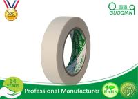 China White Paint Colored Masking Tape With High Temperature Silicone for sale