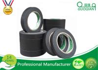 China Low Stretch Black Colored Masking Tape waterproof For Painting / Decorative for sale