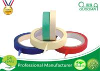 China Rubber Glue Masking Colored Masking Tape Colorful General Purpose 19mm x 35 Meter Crepe for sale