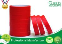 China Quality product Red crepe paper Maksing Tape For Automotive painting decoration 75mm Width for sale