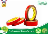 China Red Color Double Sided Window Foam Tape , PE Acrylic Foam Tape 20MM X 50M for sale