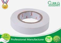 China White Vinyl Insulation Tape , High Temperature PVC Electrical Tape Antistatic for sale
