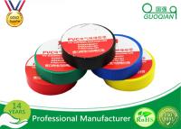 China Blue PVC Waterproof Insulation Tape Electrical , High Voltage Electrical Tape Heat Resistant for sale