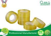 China BOPP Acrylic Transparent Fragile Packing Tape , Custom Packaging Tape Light Weight for sale