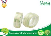 China Easy Tear Crystal Clear Parcel Tape Water Activated For School for sale