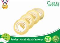 China Acrylic Glue Waterproof Transparent Colored Shipping Tape Printed Company Logo for sale