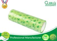 China Single Sided Coloured Parcel Tape , Transparent Colored Tape For Bag Sealing for sale