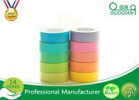 China Coloured Printed Parcel Tape , Transparent Bopp Tape For Paper Sealing for sale