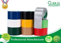 China Economical Wide Coloured Duct Tape White For Warning / Sealing for sale