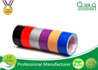 China Single Sided Colored Cloth Duct Tape waterproof High Bond For Marking / Bundling for sale