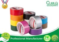 China Personalized Black Electrical Cloth Tape , Cool Fabric Duct Tape For Packing for sale