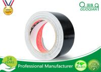 China Black Duct Tape Waterproof , Heat Resistant Duct Tape Custom 70 Mesh for sale