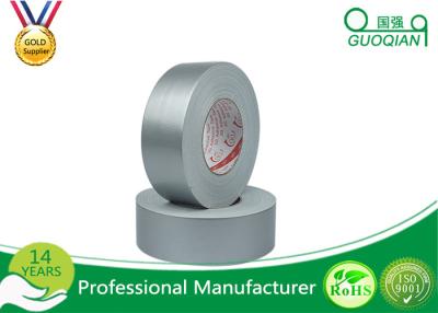 China Silver Cloth Duct Tape Waterproof For Cargo Shipping Packing Environmental Protection for sale