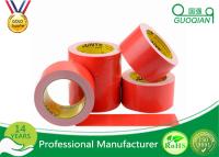 China Red Cloth Duct Tape with Strong Adhesion 50 Mesh Polyethylene Material for sale