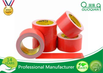 China Red Cloth Duct Tape with Strong Adhesion 50 Mesh Polyethylene Material for sale