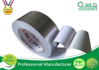 China Reinforced Heat Resistant Foil Tape For Fefrigerator Wind Pipe Sliver Color for sale