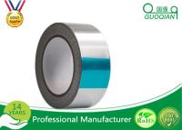 China Sliver Colored Aluminium Insulation Tape , Aluminum Heat Tape For Carton Sealing for sale