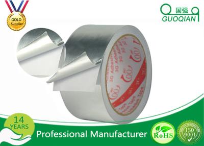 China Reinforced Aluminum Foil Tape 3.ils Single Side Aluminum Tape Heat Resistance for sale