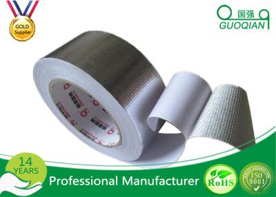 China One Side High Temperature Aluminum Foil Tape With Silicone Coated Glassine Release Paper for sale