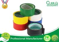 China Stable 48mm Red PVC Packing Tape , Light Weight Custom Printed Parcel Tape for sale