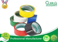 China Stable 48mm Red PVC Packing Tape , Light Weight Custom Printed Parcel Tape for sale