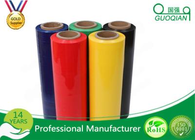 China Custom Colored Stretch Wrap Film Jumbo Roll Fro Pallet Wrapping for sale