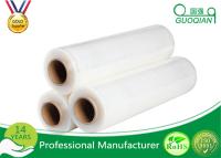 China Hand Stretch Film Packaging Jumbo Roll , Black / Clear Wrapping Film For Pallets for sale
