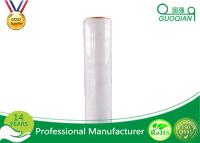 China Cast LLDPE Stretch Wrapping Film / Polyethylene PlasticShrink Stretch Film Jumbo Roll for sale