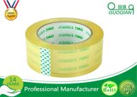 China Strong Sticky Transparent Crystal Clear Tape BOPP Reinforced Packaging Tape for sale