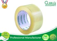 China Strong Sticky Transparent Crystal Clear Tape BOPP Reinforced Packaging Tape for sale