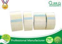 China Permanent Carton Sealing Tape , 50mm Silent Custom Printed Tape Water Activated for sale