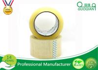 China Anti Buffer Acrylic Strong Clear Adhesive Tape , Personalized Crystal Clear Tape Water Base for sale