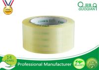 China Anti Buffer Acrylic Strong Clear Adhesive Tape , Personalized Crystal Clear Tape Water Base for sale