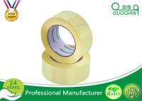 China Anti Buffer Acrylic Strong Clear Adhesive Tape , Personalized Crystal Clear Tape Water Base for sale