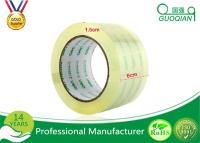 China Antistatic protective Crystal Clear Tape Water Based 35 micron - 65 micron Thickness for sale