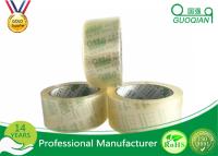 China Low Noise Transparent Crystal Clear Tape Environment Protection Fragile for sale