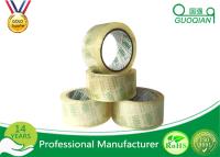 China Low Noise Transparent Crystal Clear Tape Environment Protection Fragile for sale
