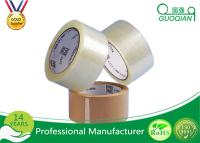 China Transparent Acrylic Adhesive BOPP Packing Tape Automated / Manual Sealing For Cartons for sale