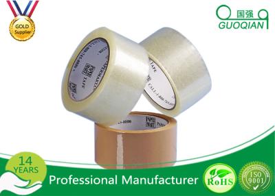 China Transparent Acrylic Adhesive BOPP Packing Tape Automated / Manual Sealing For Cartons for sale