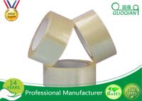 China 55 Yds Length Low Noise Polypropylene Clear Adhesive Tape For Carton Sealing for sale