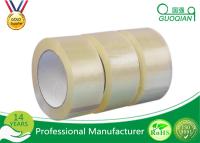 China 55 Yds Length Low Noise Polypropylene Clear Adhesive Tape For Carton Sealing for sale