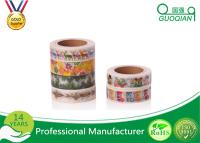 China Decorative Japanese Washi Masking Tape 0.59 Inch X 7.6 Yards Christmas Washi Tape for sale
