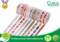 China Japanese Paper Washi Masking Tape Acrylic Adhesive For DIY Sticker Craft Box for sale