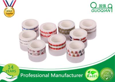 China Japanese Paper Washi Masking Tape Acrylic Adhesive For DIY Sticker Craft Box for sale