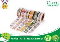 China Decorative Japanese Washi Masking Tape 0.59 Inch X 7.6 Yards Christmas Washi Tape for sale